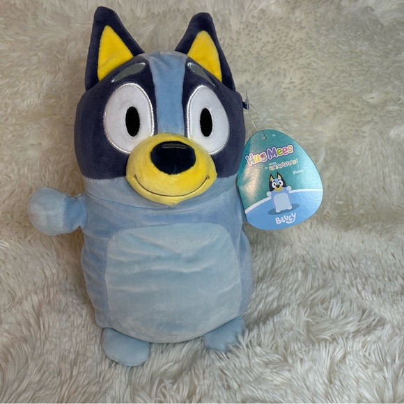 Squishmallows | Toys | Squishmallows Bluey Hugmees Medium Plush | Poshmark